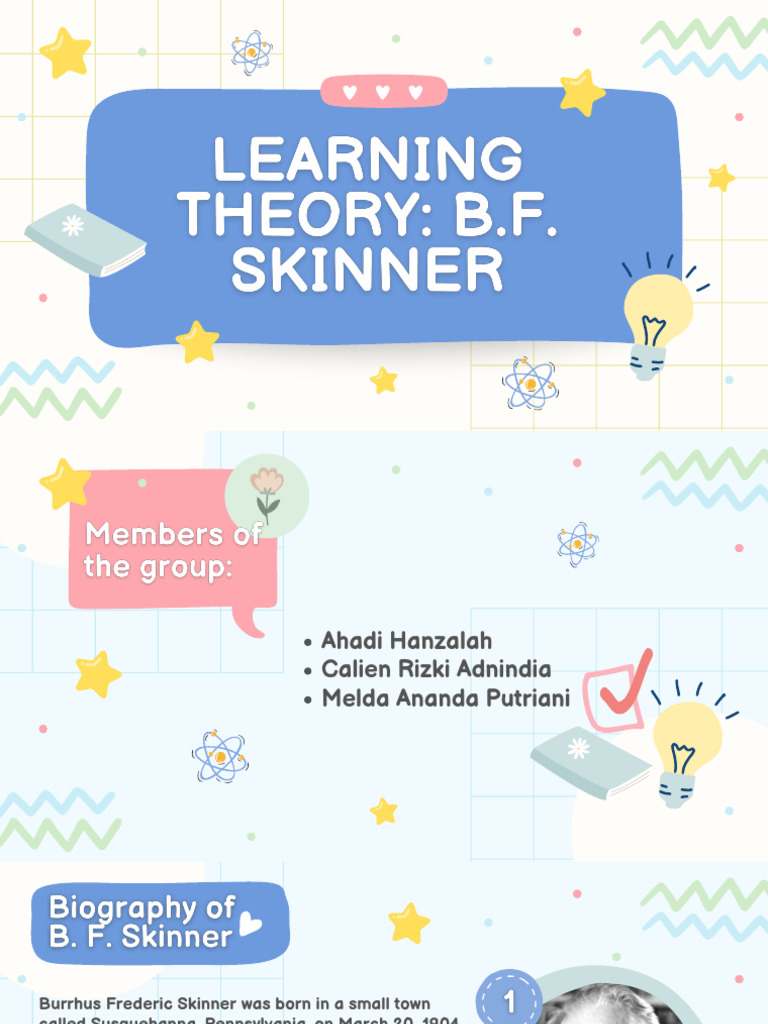 B.F. Skinner's Operant Behavior Theory | PDF | Reinforcement | Behaviorism