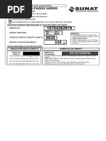 Codigos de Multas Sunat | PDF | Cheque | Gobierno