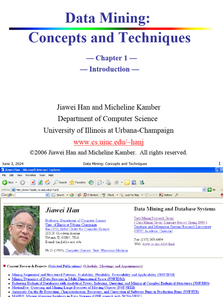 01 | PDF | Data Mining | Data