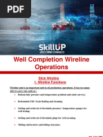 FULL Course Presentation of Wireline Servicing | PDF | Equipment | Physical Sciences