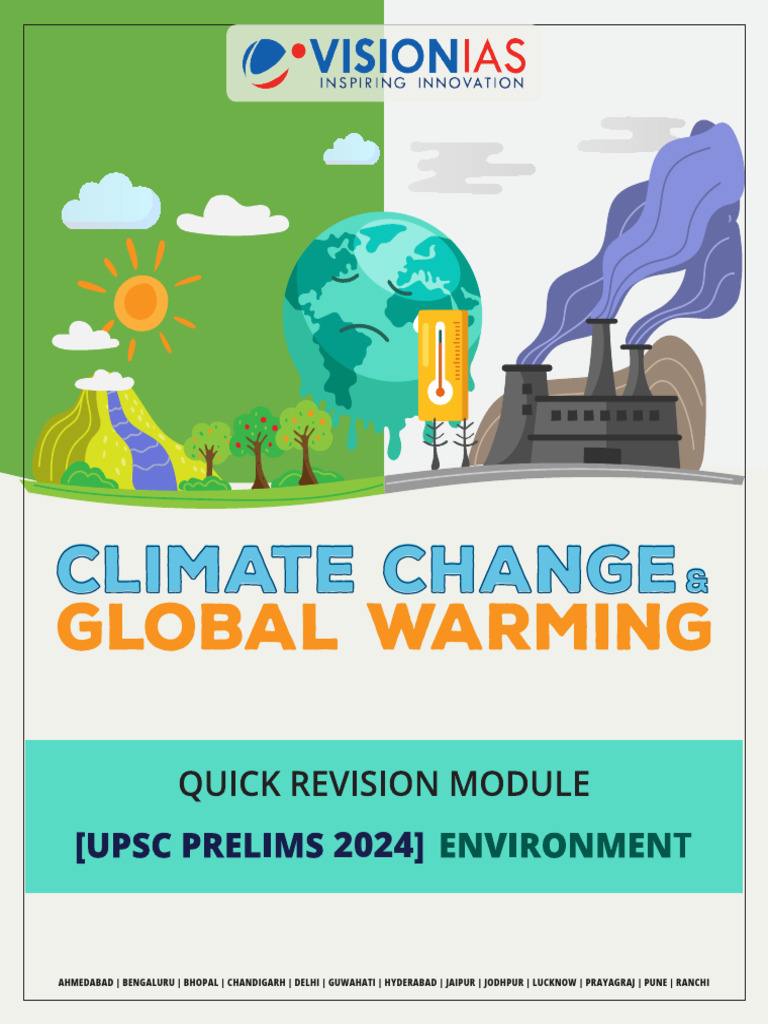 VisionIAS Quick Revision Material December 2024 Climate Change and ...
