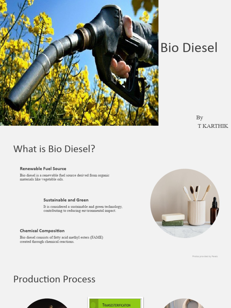 Karthik PD Lab Slides | PDF | Biodiesel | Diesel Fuel