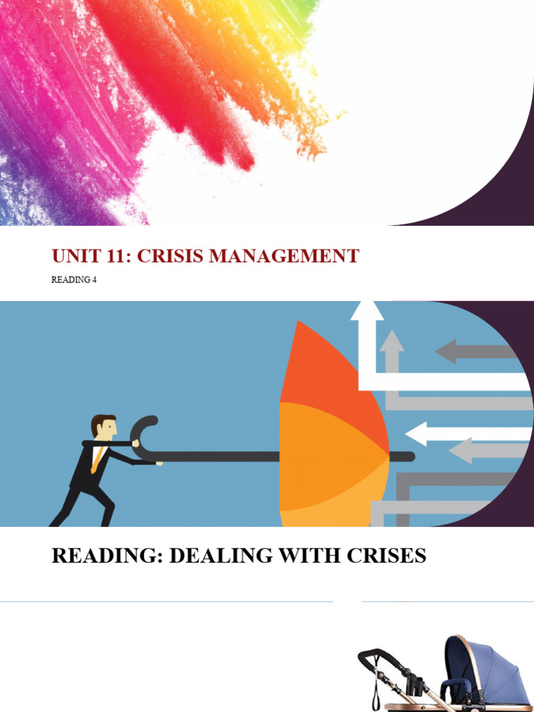 Unit 11 Crisis Management (r4) | PDF