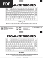 Mini Bluetooth Keyboard User Manual | PDF | Computer Keyboard | Bluetooth