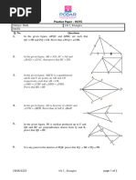 CBSE Class 9 Mathematics Worksheet - Polynomials | PDF | Teaching ...