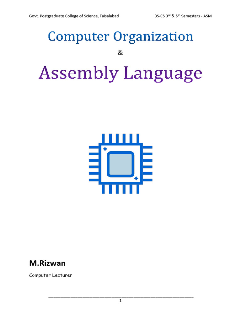 ASM - Notes 3 (Integer Arithmetic) | PDF | Assembly Language | 64 Bit ...