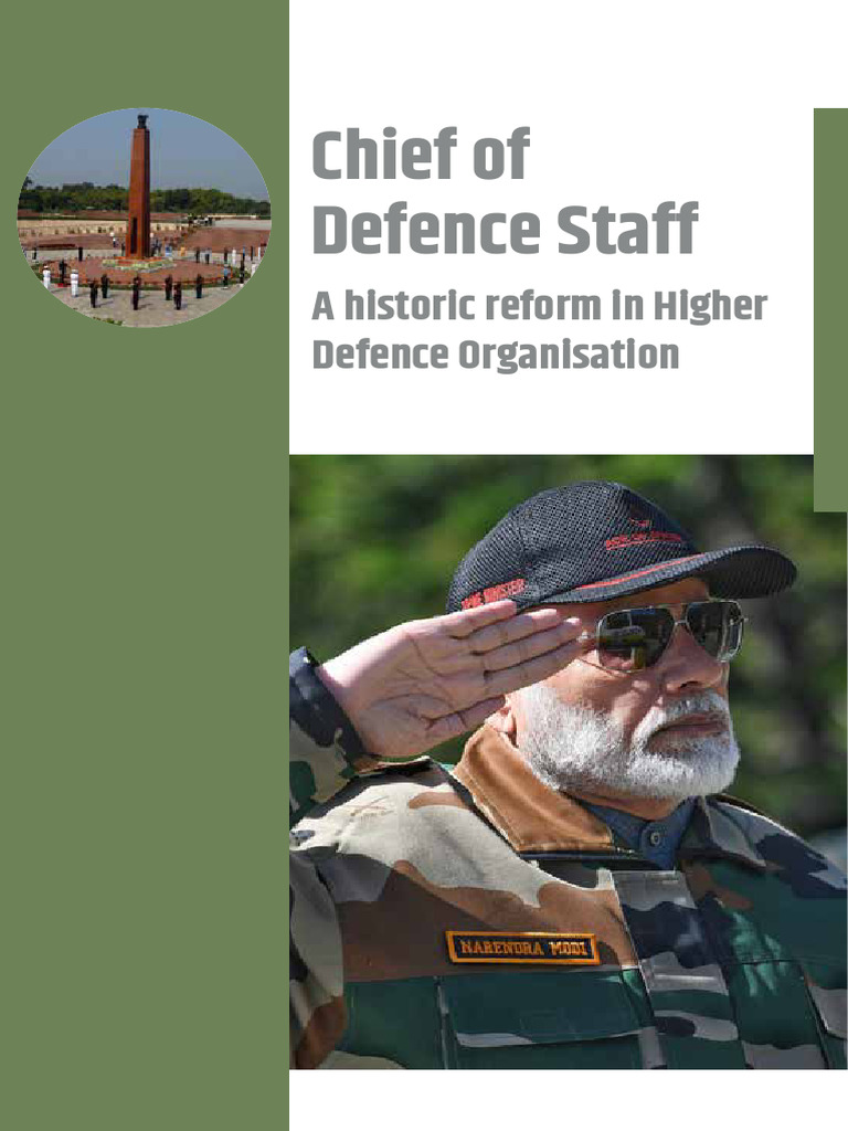 Chief of Defence Staff Reform in India | PDF | Military | Defense Policy
