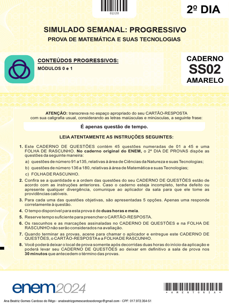 SS02 - Matemática | PDF | Decimal