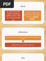 Figurative Language in Hatchet Cheat Sheet | PDF | Irony