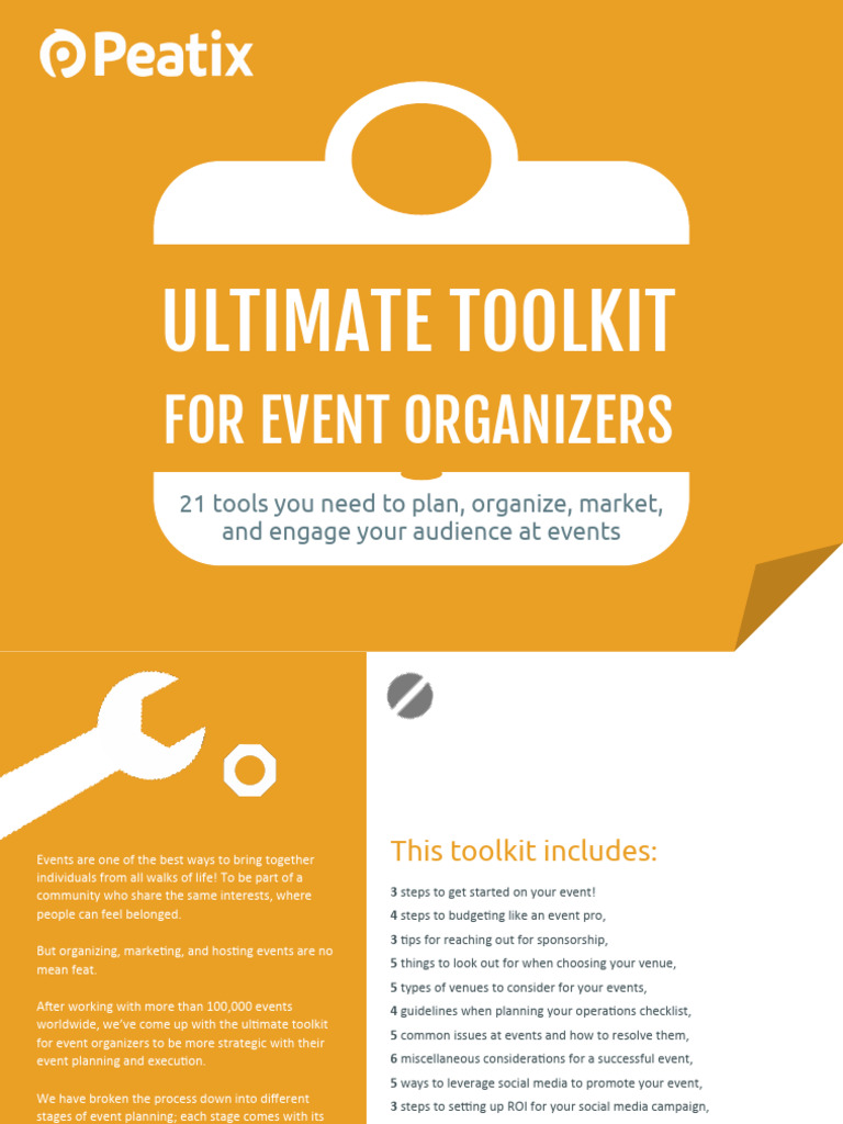 Ultimate Toolkit For Event Organizers - A Step-By-Step Guide To Event ...