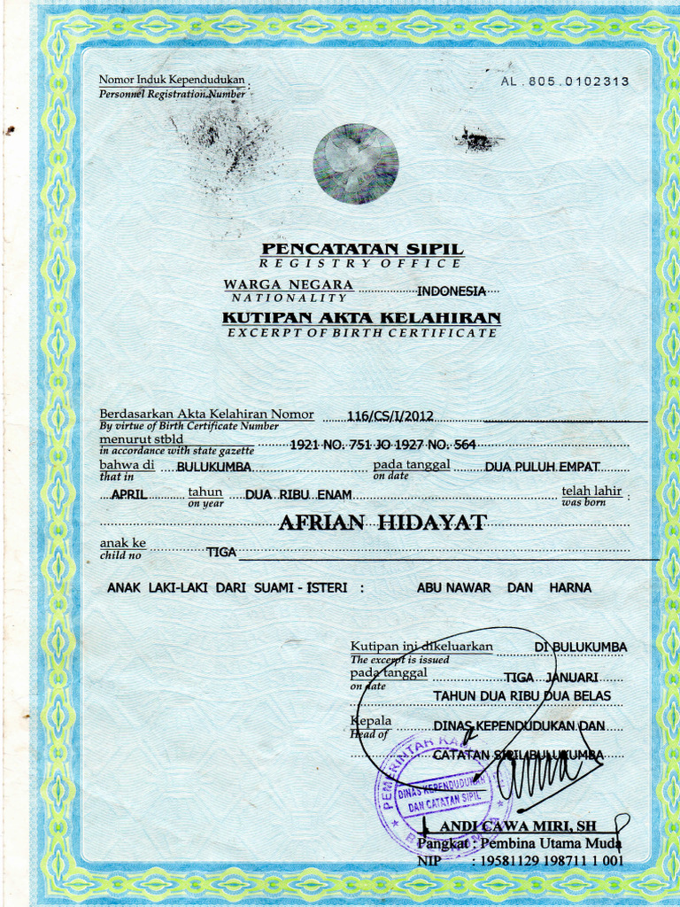 Afrian Hidayat | PDF