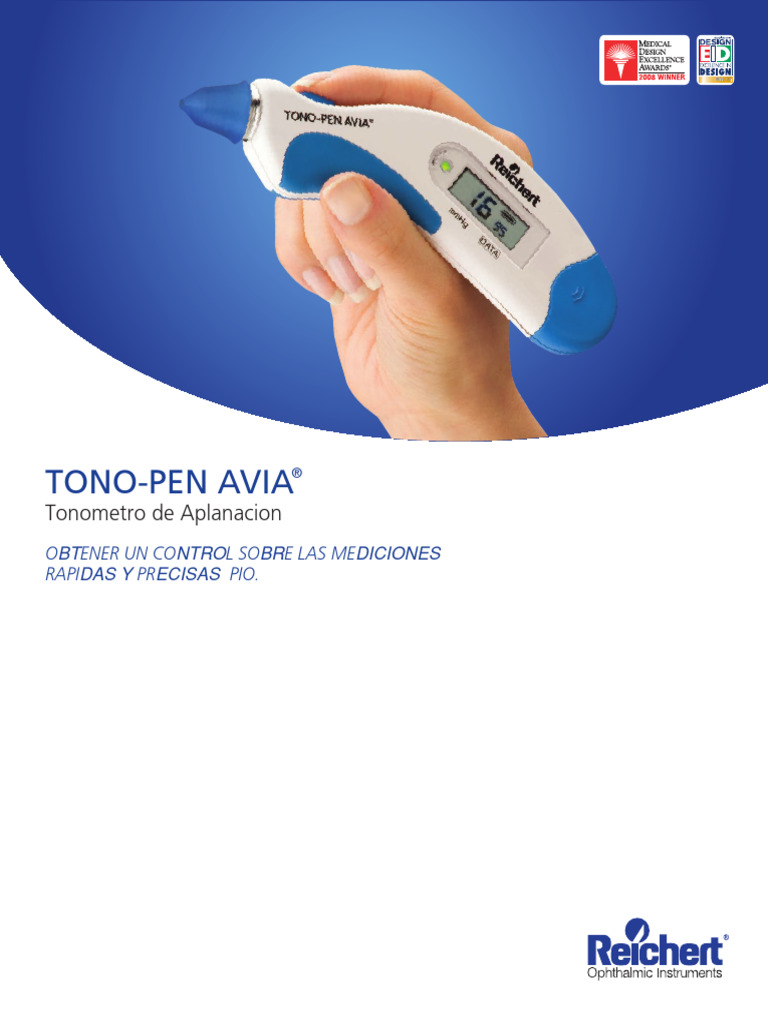 Brochure Tono Pen Avia Nuevo Español | PDF | Factores humanos y ...