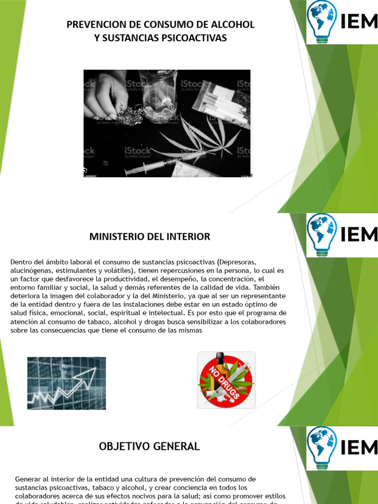 SUSTANCIAS PSICOACTIVAS | PDF | Drogas | Drogas Psicoactivas