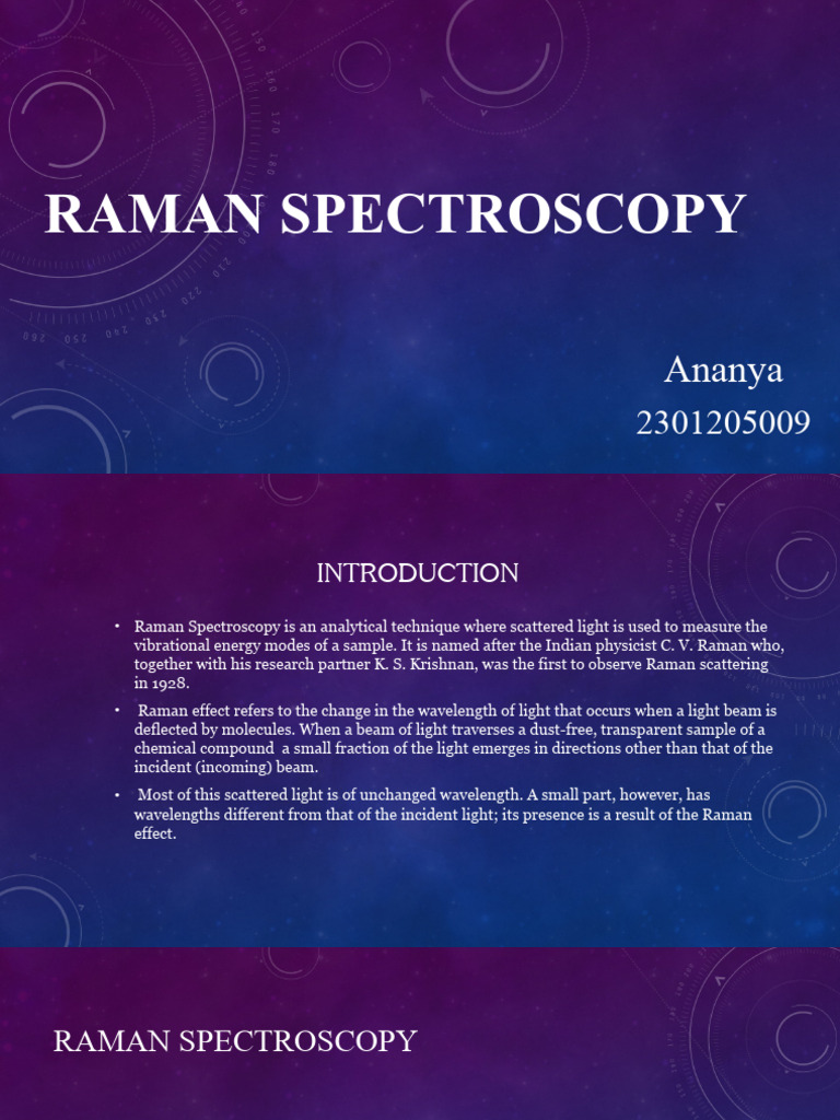 Raman Spectros | PDF | Raman Spectroscopy | Scattering