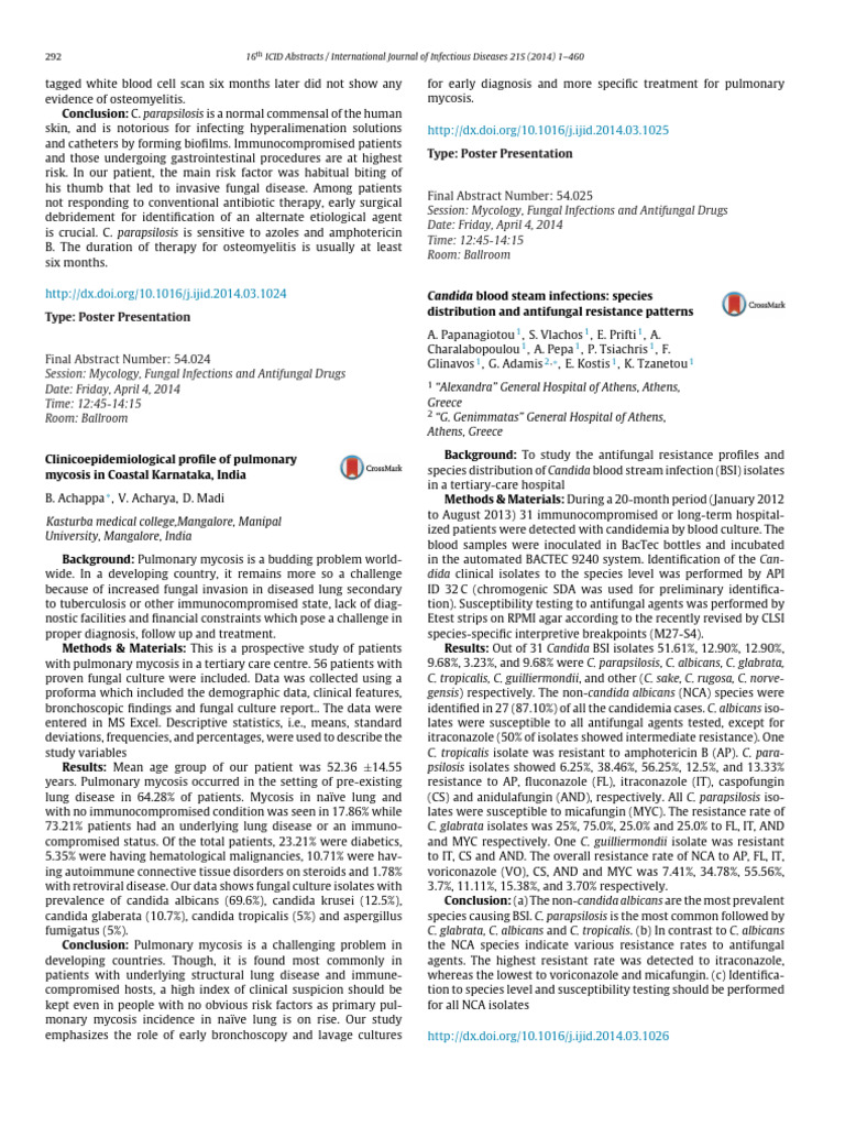 Type: Poster Presentation: 292 16 ICID Abstracts / International ...
