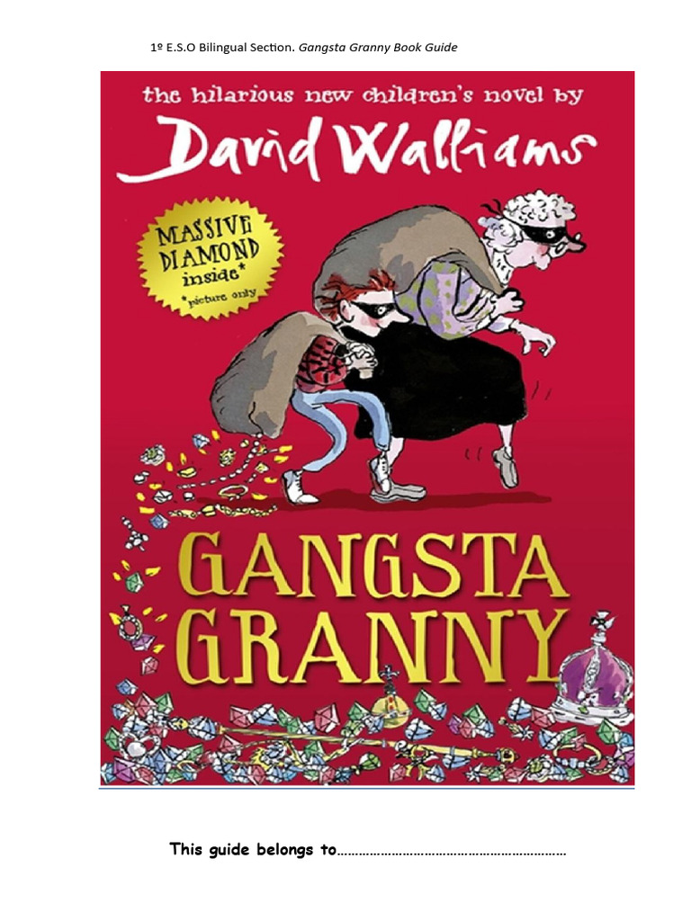 Gangsta Granny Comprehension Activity Sheets | PDF