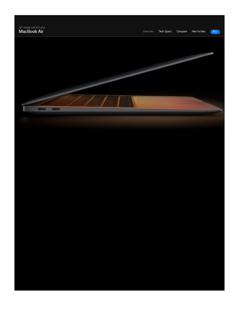 MacBook Air With M1 Chip - Apple (IN) | PDF | Apple Inc. | Ios
