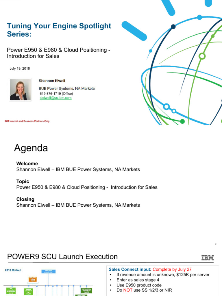 Spotlight Series - Power E950 E980 Introduction - July 19 VF | PDF | Cloud Computing | Computer ...