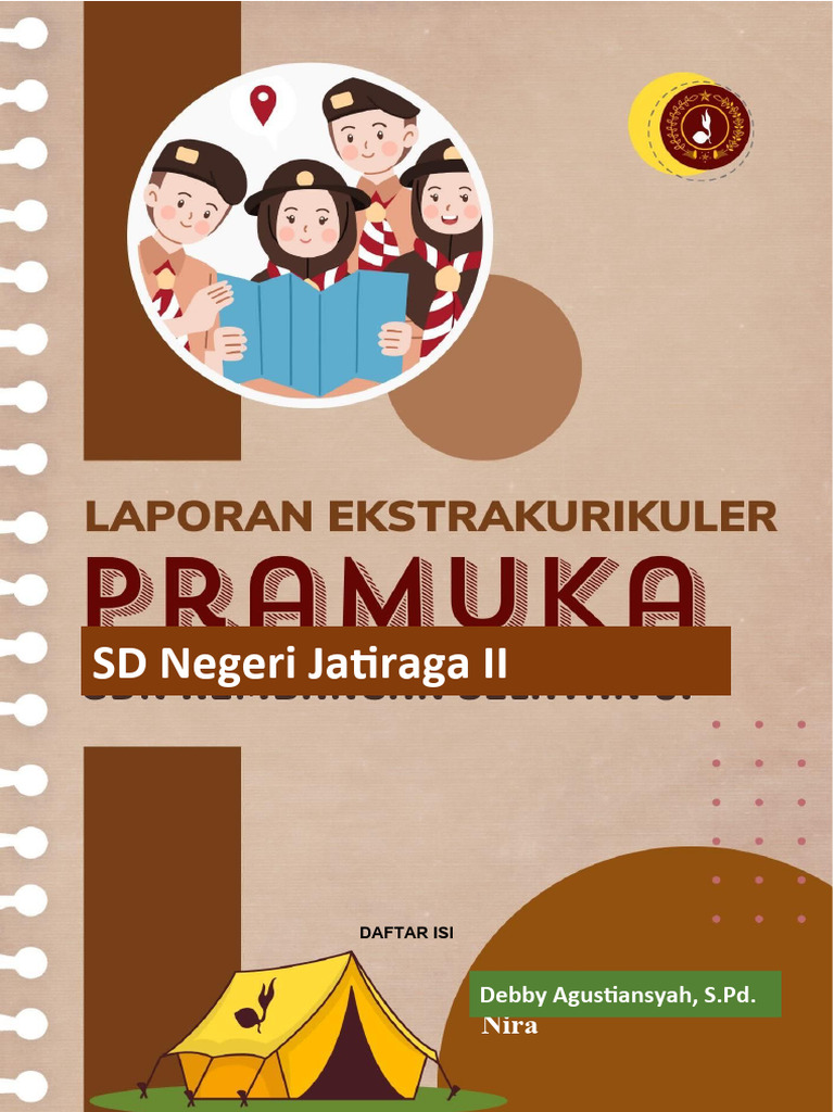Laporan Ekstrakurikuler Pramuka SD | PDF