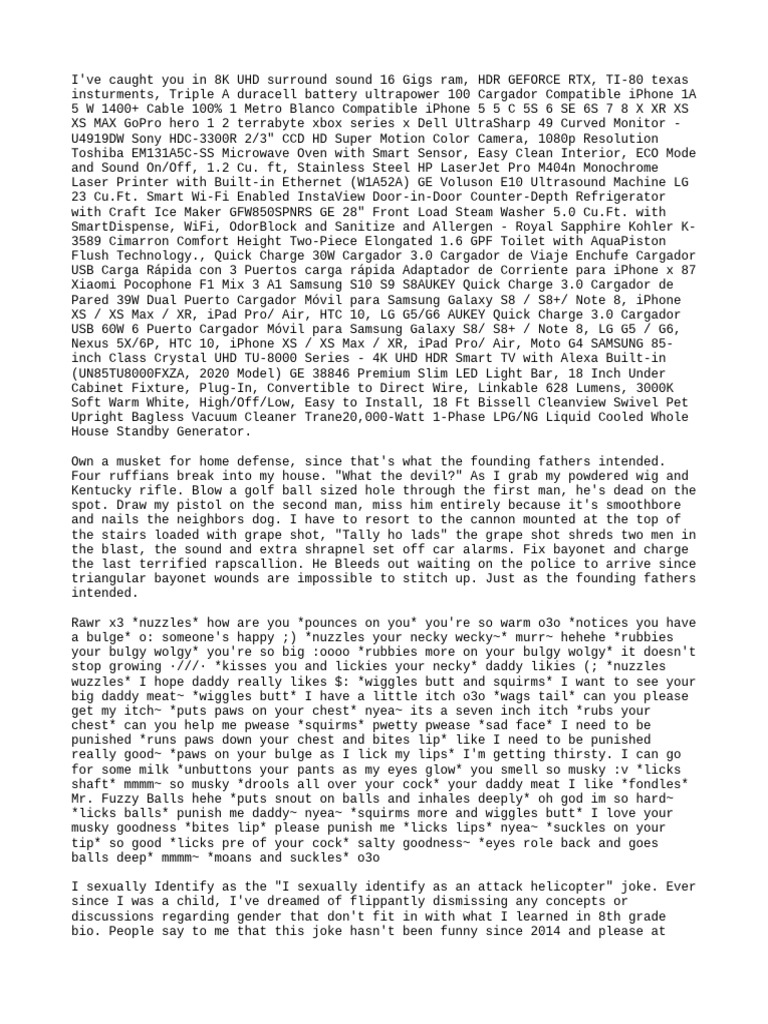 Copypastas | PDF | I Phone