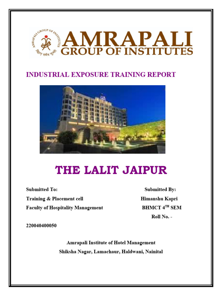 The Lalit Jaipur | PDF | Restaurants | Bed