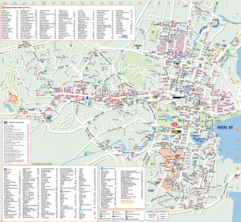 Singapore City Map | PDF
