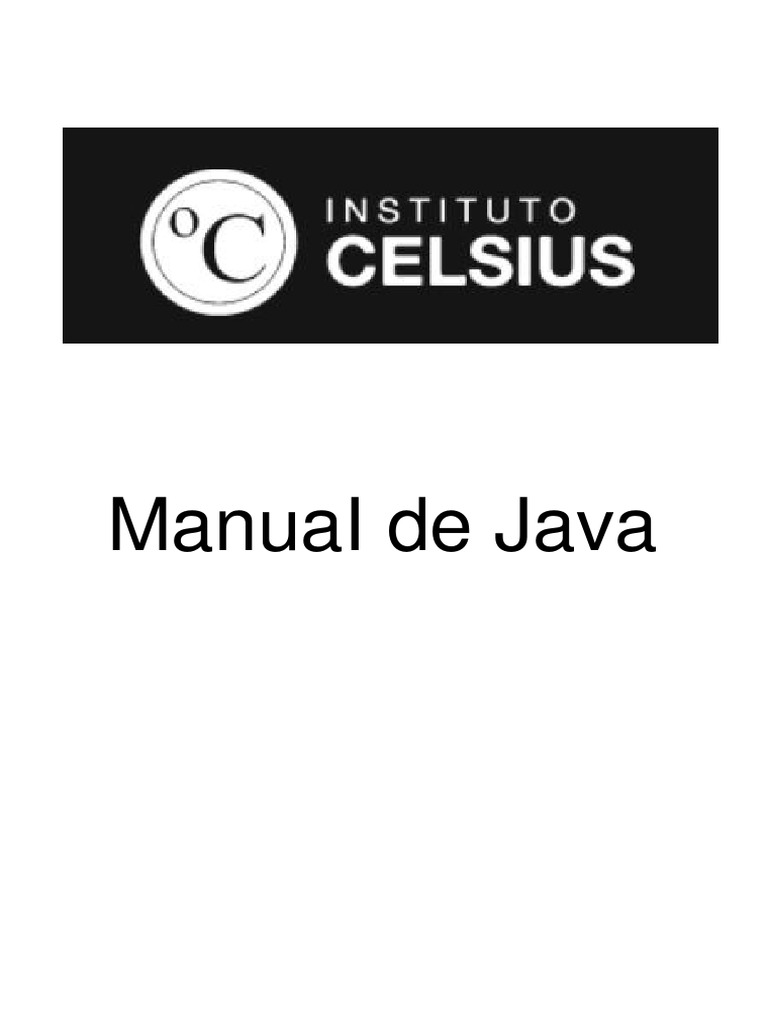 Guía Intro Java Pdf Java Lenguaje De Programación Lenguaje De Programación
