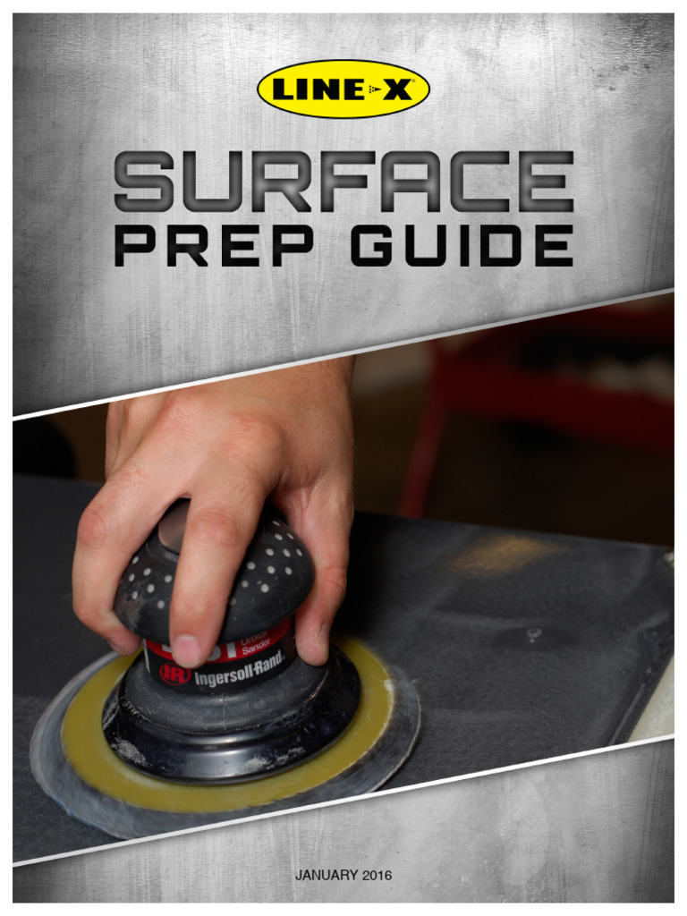Line-X Surface Prep Guide | PDF | Corrosion | Rust