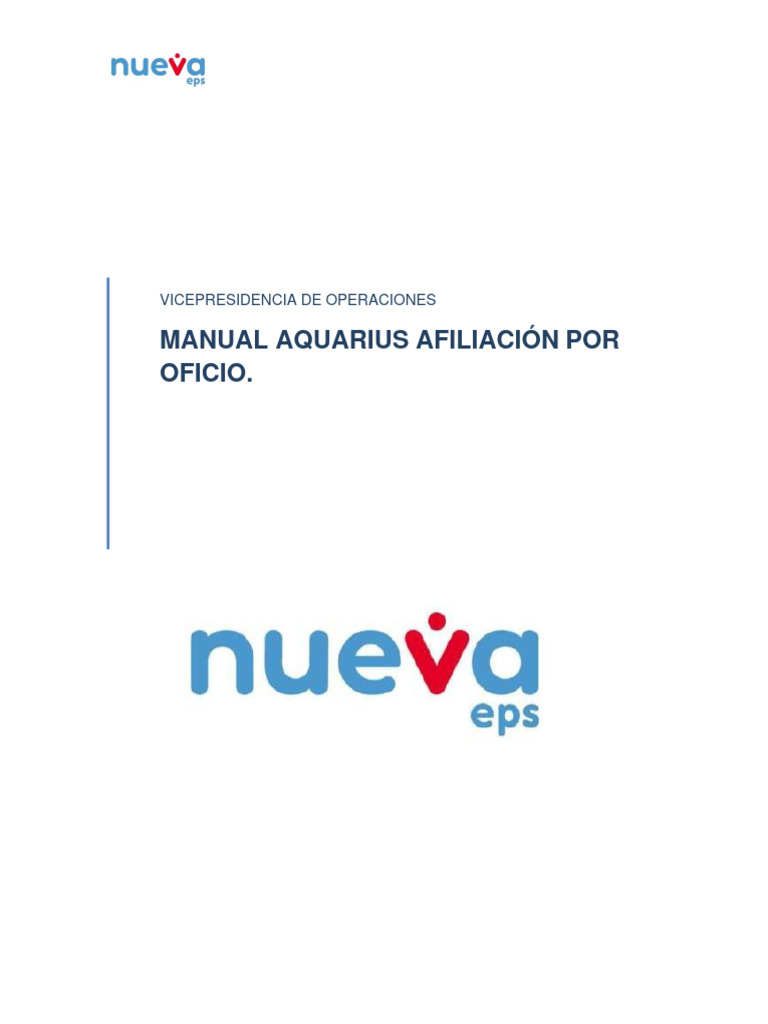 Instructivo Aquarius Nueva Eps | PDF | Contraseña | Ventana (informática)
