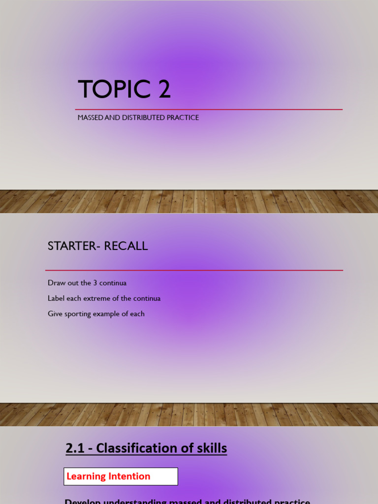 Year 11 GCSE PE Practice Structures | Download Free PDF | Learning | Cognitive Psychology