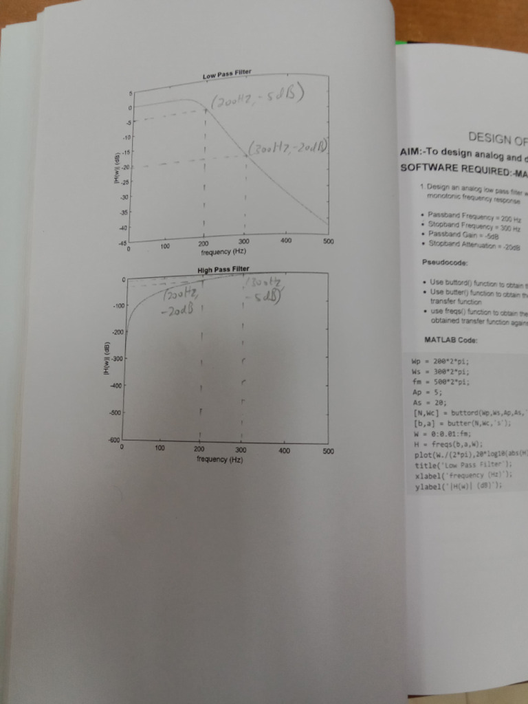 Design of IIR and FIR | PDF | Telecommunications Engineering | Signal Processing
