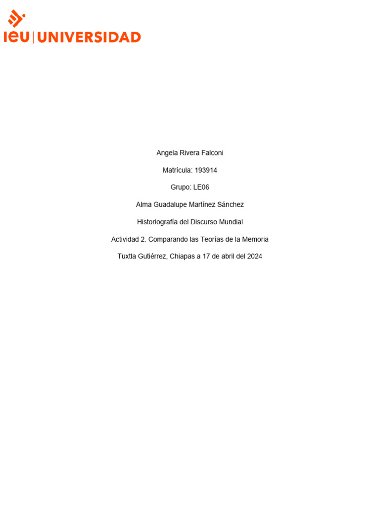 Act2. Cuadro IEU | Descargar gratis PDF | Alma | Platón