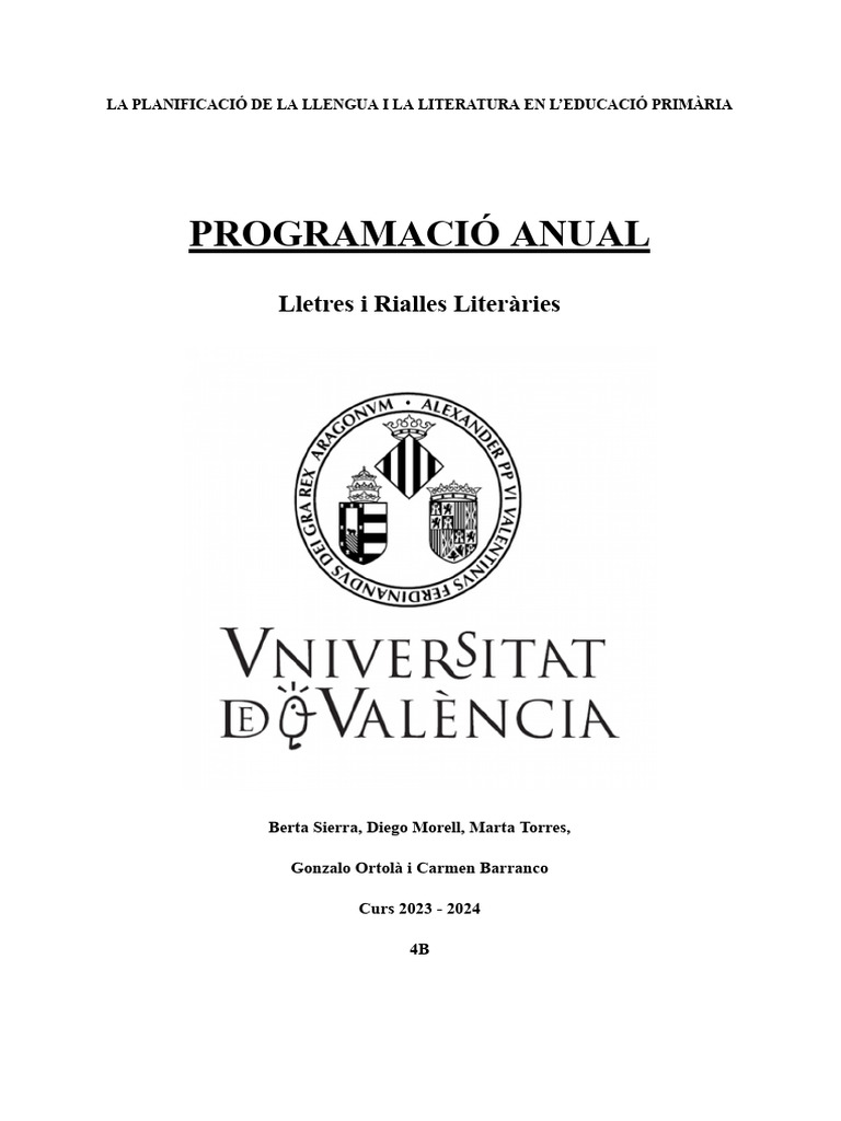 Treball Final Planificació | PDF