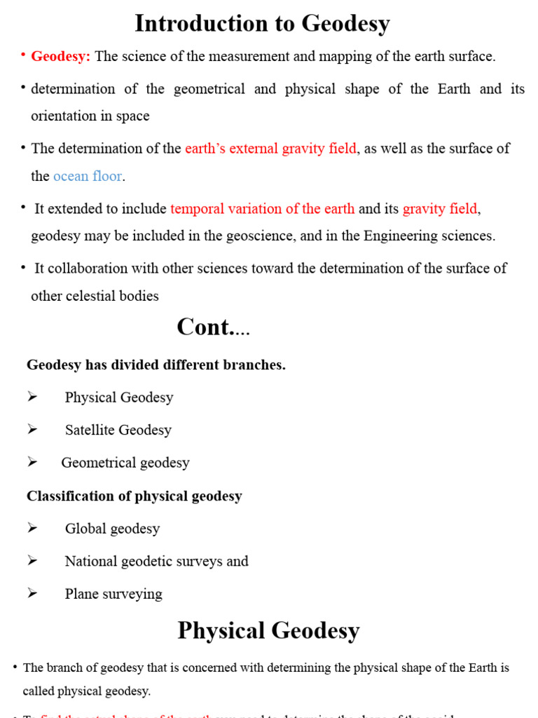Tutorial Geodesy | PDF | Geodesy | Latitude