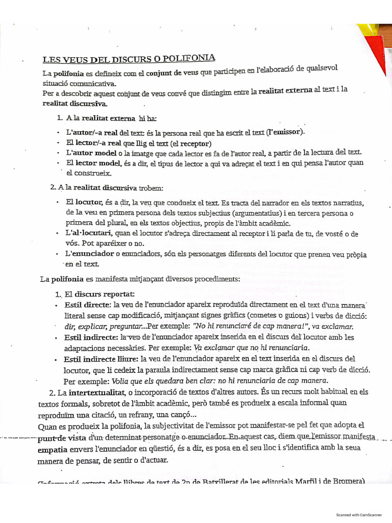 Veus Del Discurs | PDF