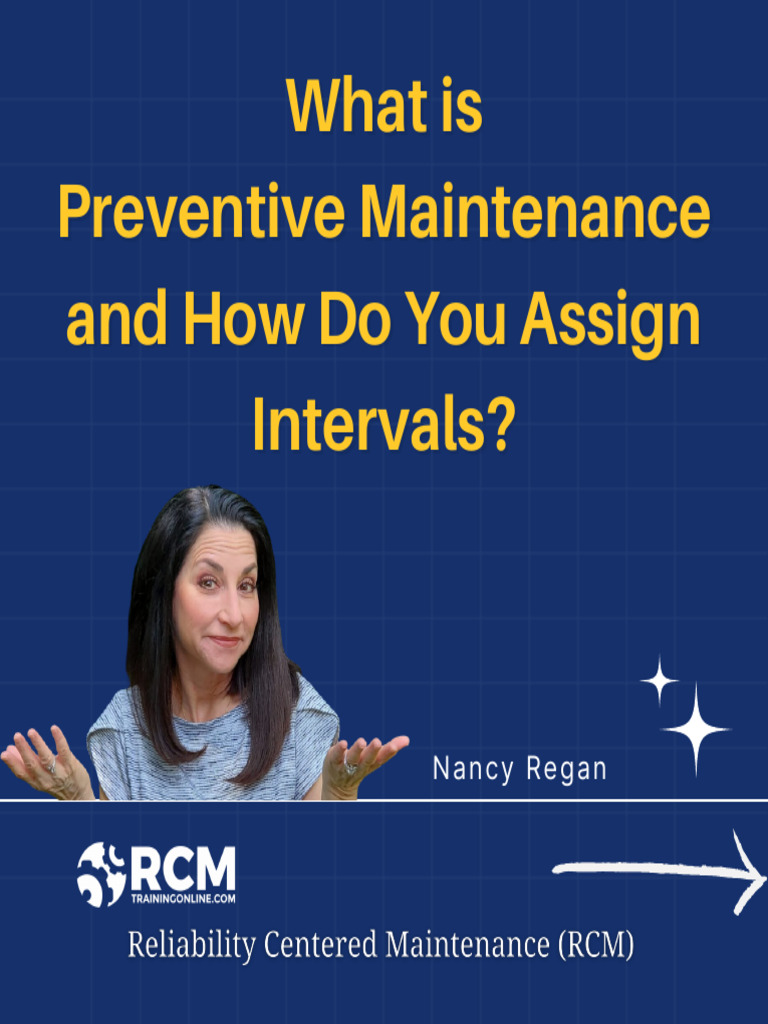 Preventive Maintenance Basics | PDF | Systems Engineering | Reliability ...