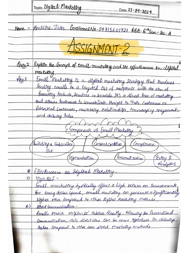 DM ASS-2 Deepanshu | PDF