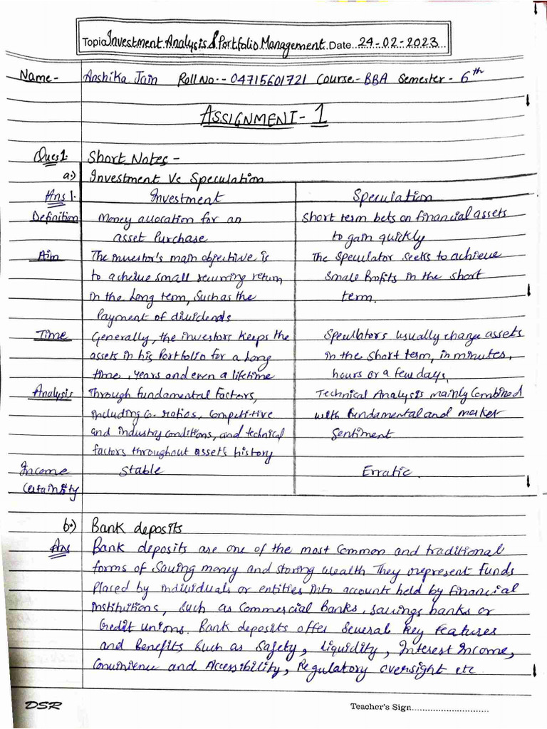 IAPM ASS-1 Deepanshu | PDF