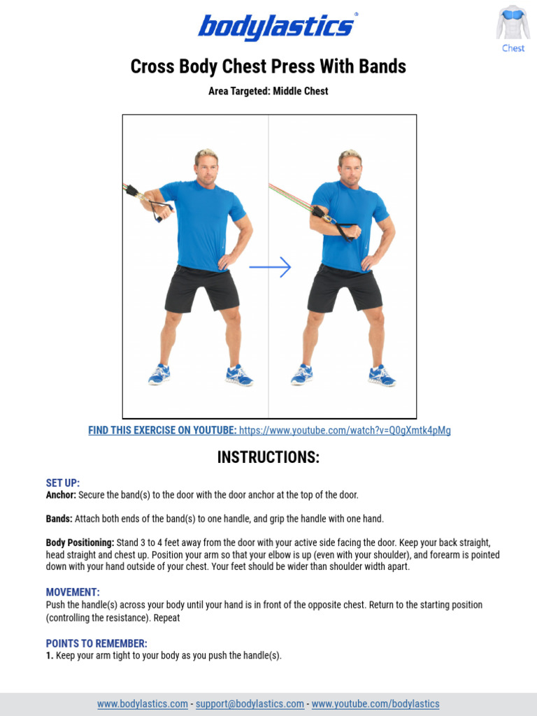 Chest Workout: Band Press Guide | PDF