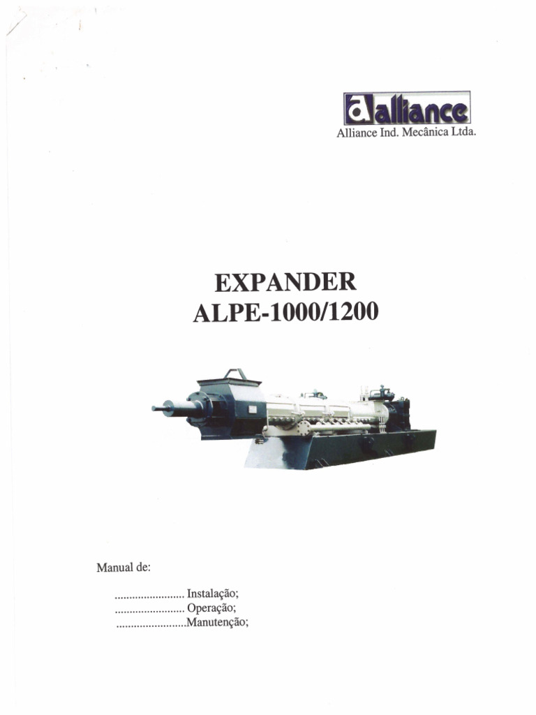 Expander Alpe 1000 1200000 | PDF