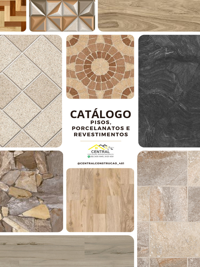 Catalogo Pisos e Revestimentos | PDF | Técnicas artísticas | Espectro eletromagnético