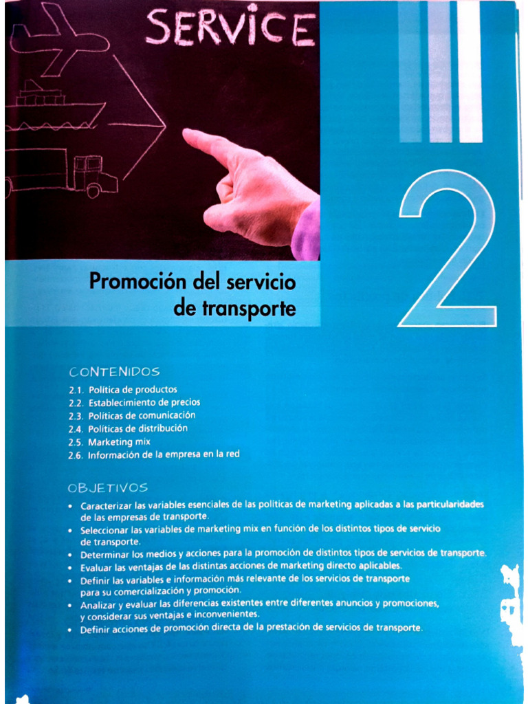 Comercializacion-del-transporte-y-la-logistica tema 2 | PDF