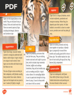 Life Cycle of Tiger | PDF