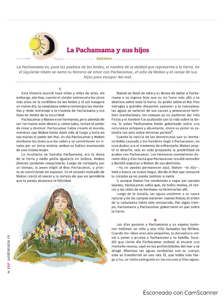Mito Andino - La Pachamama | PDF