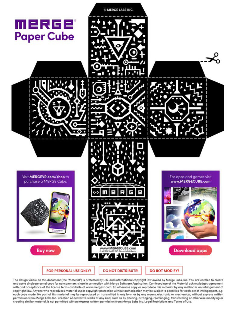 Merge Paper Cube 01 | PDF