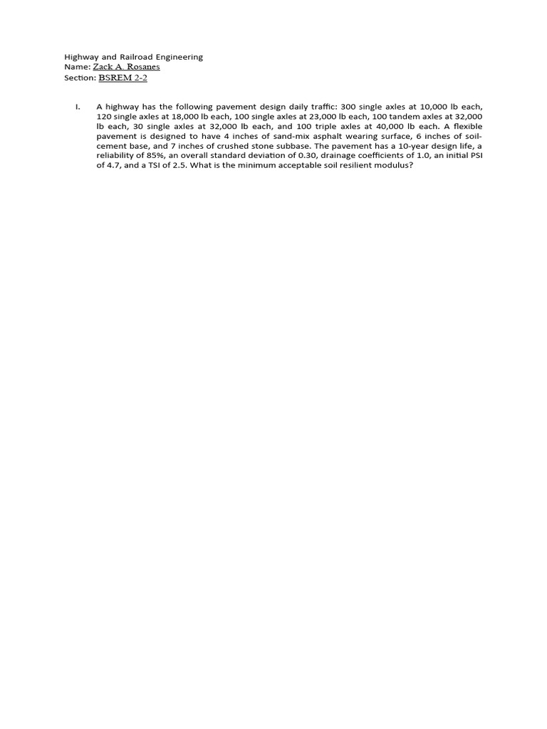 Pavement Design | PDF | Home & Garden | Science & Mathematics