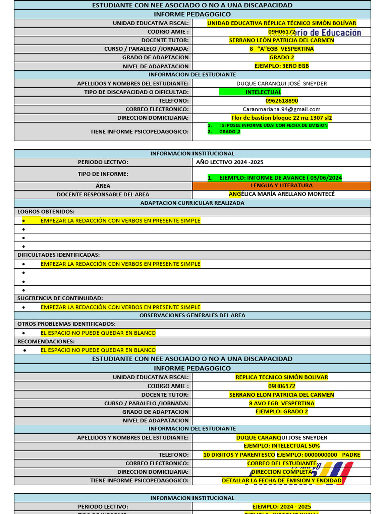 Jose Duque INFORME DECE) | PDF | Comunicación | Science