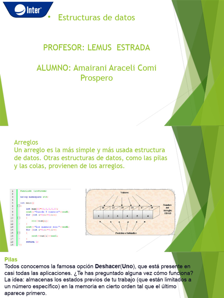 Estructuras de Datos | PDF | Cola (tipo de datos abstractos) | Informática Estructuras de Datos | PDF | Cola (tipo de datos abstractos) | Informática