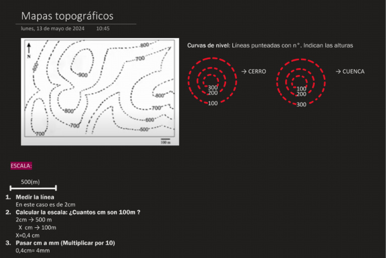 Mapas Topográficos | PDF