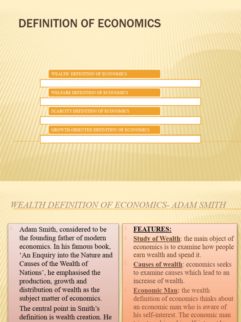 Economics Definitions Explained | PDF | Economics | Macroeconomics